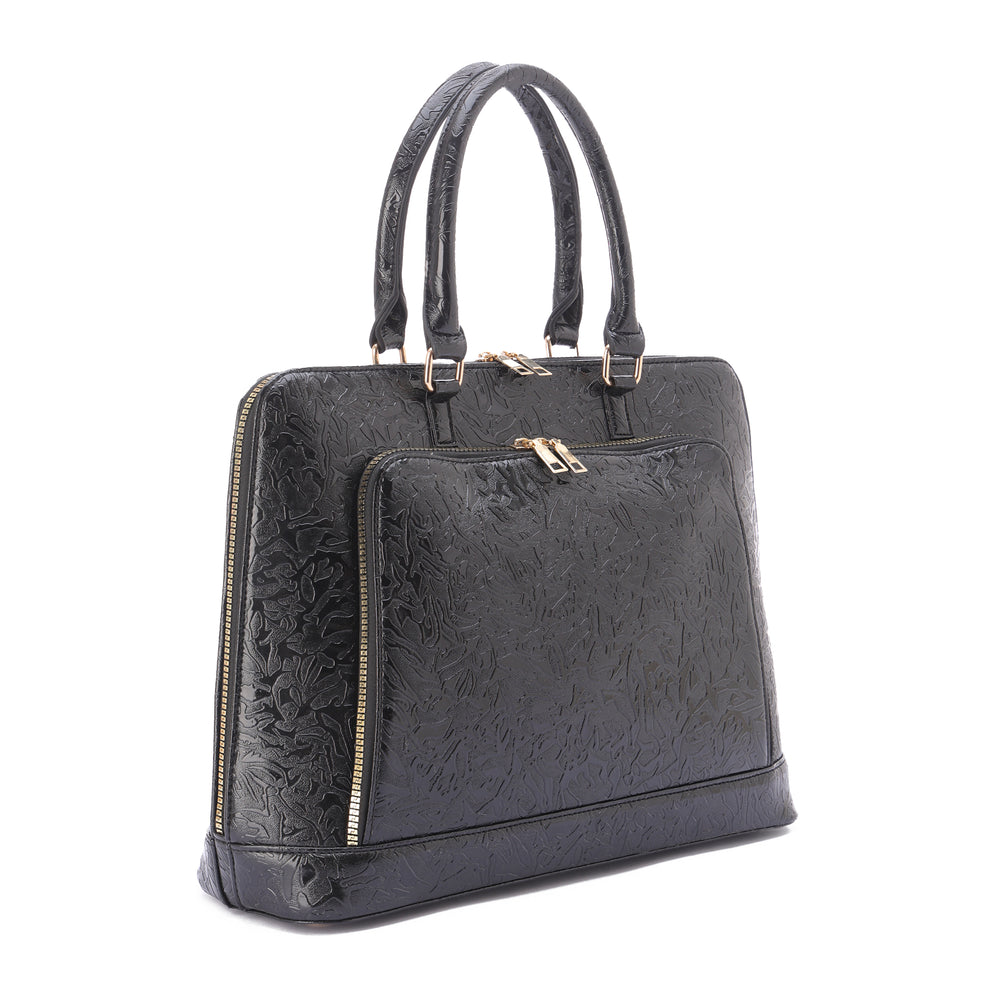 SLEEK Black Laptop Briefcase – ERA